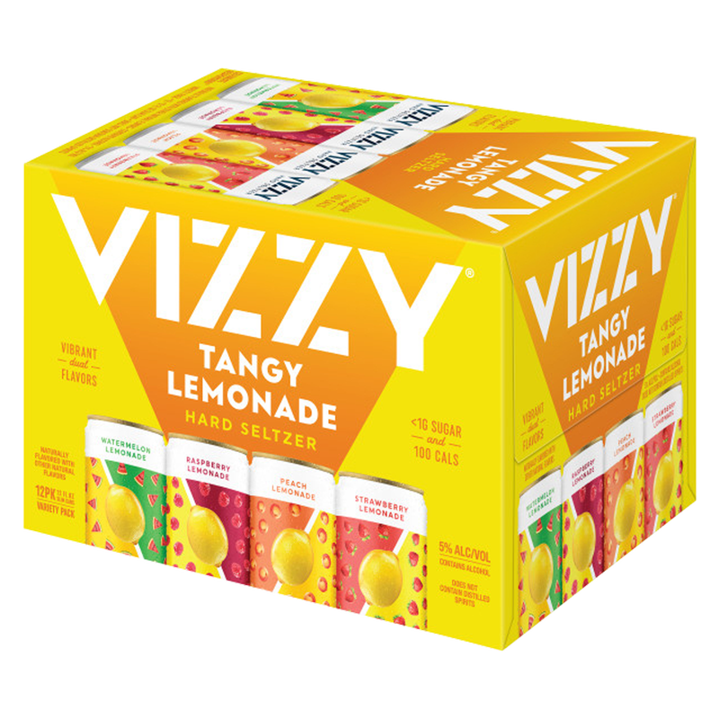 Vizzy Lemonade Hard Seltzer Variety Pack 12pk 12oz Can 5.0% ABV ...