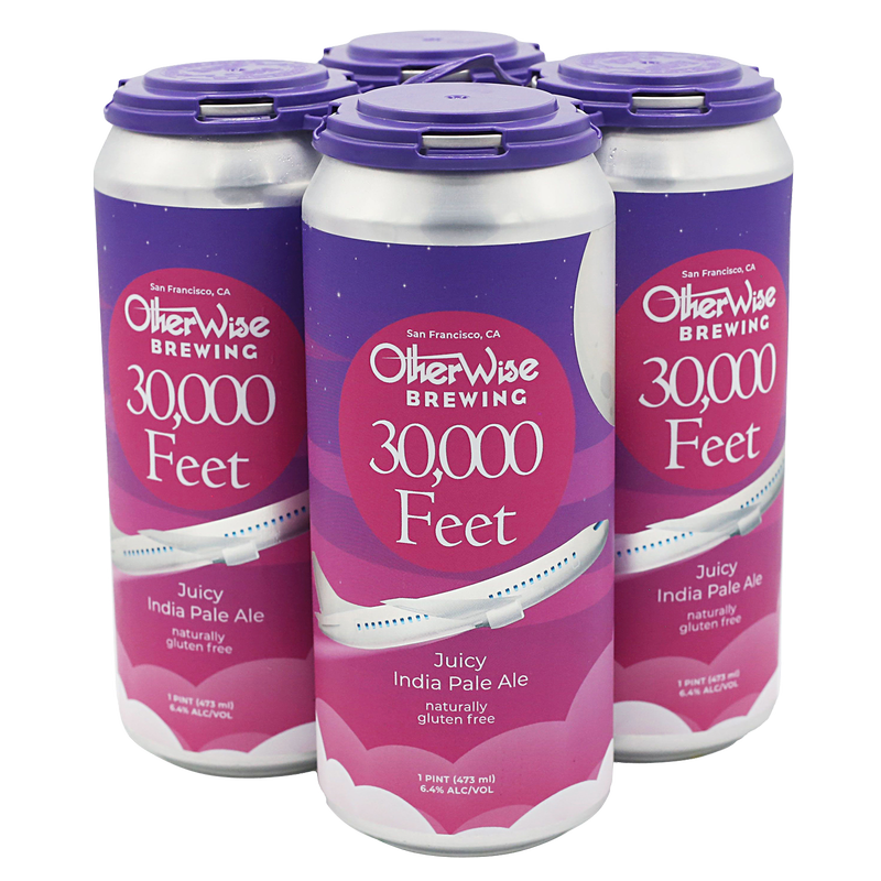 Otherwise Brewing 30,000 Feet IPA Gluten Free 4pk 16oz Cans : Alcohol fast delivery by App or Online