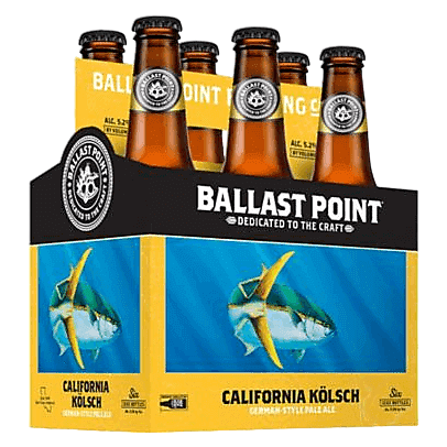 Ballast Point California Kolsch Pale Ale 6pk 12oz Btl : Alcohol fast ...
