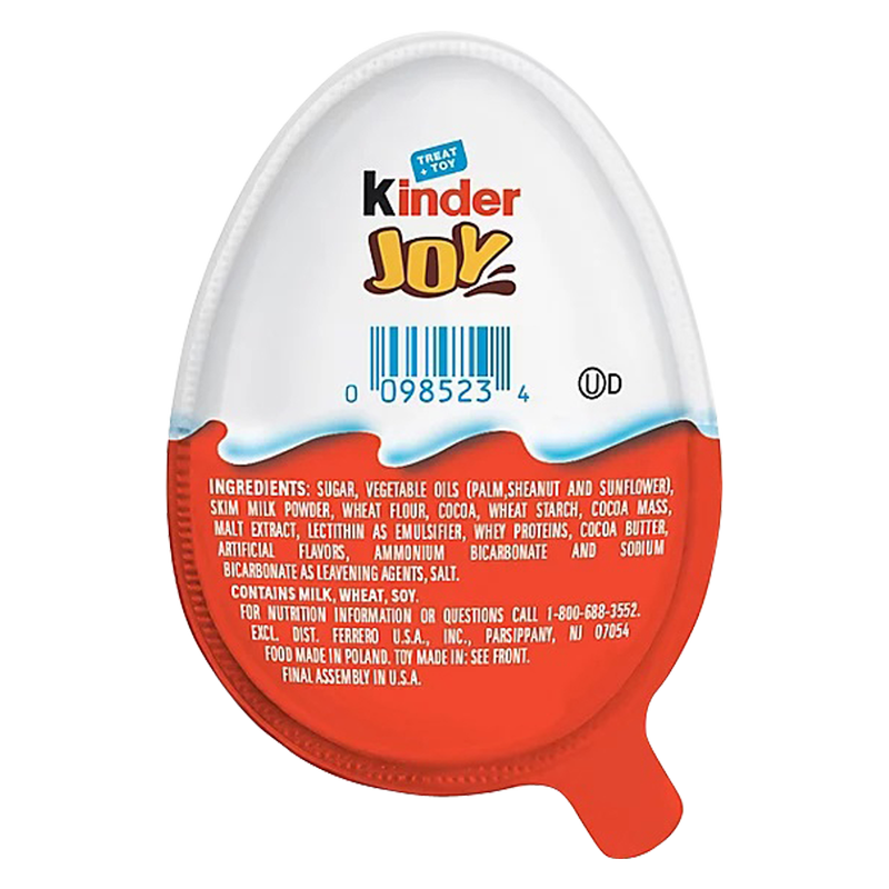 Kinder Joy Variety Chocolate Egg 0.7oz : Snacks fast delivery by App or ...