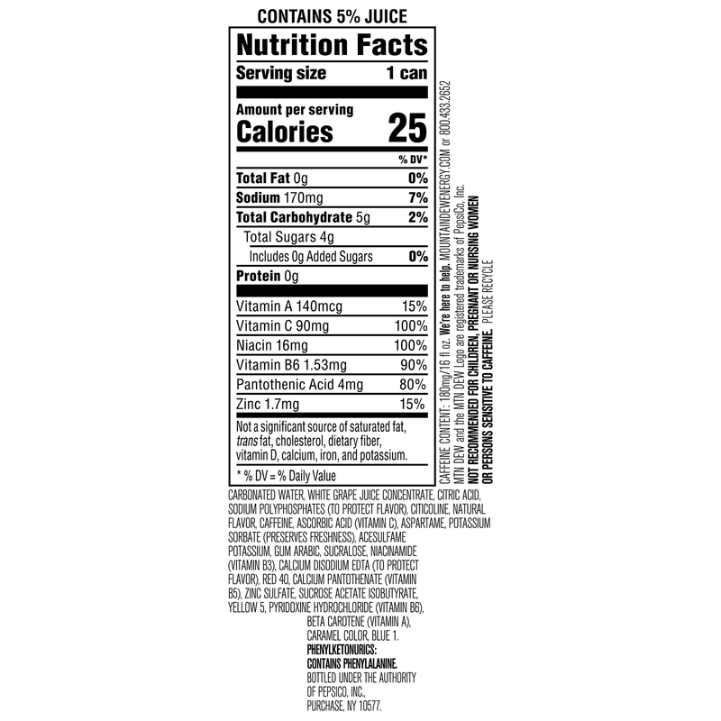 Mountain Dew Energy Code Red 16oz : Drinks fast delivery by App or Online