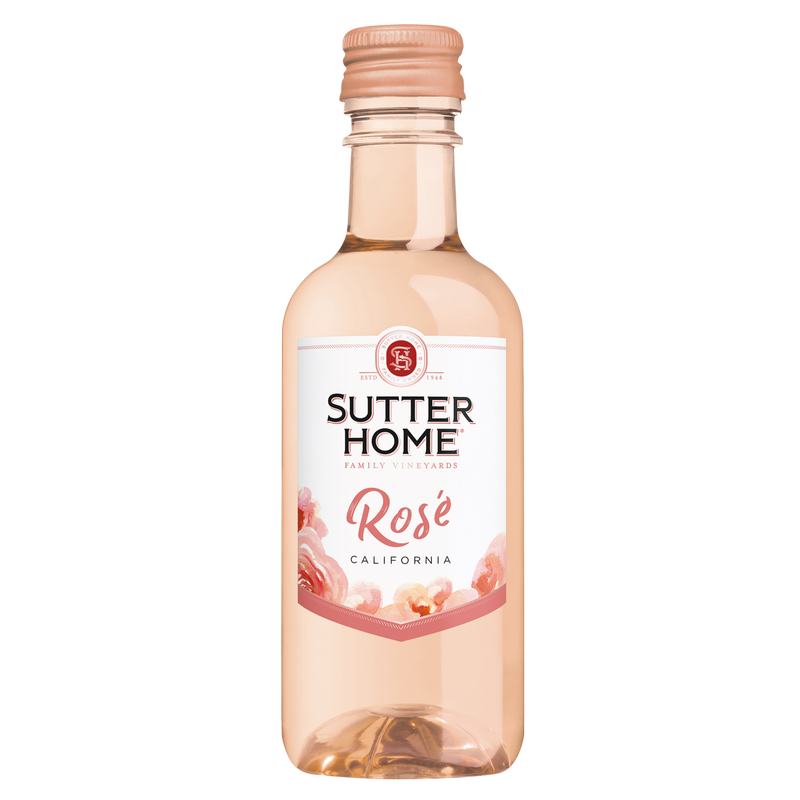 Sutter Home Rose 4pk 187ml : Alcohol fast delivery by App or Online