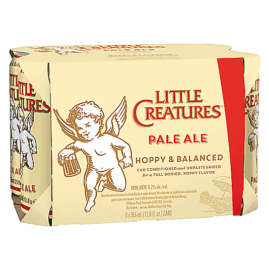 Little Creatures Pale Ale 6pk 12oz Can : Alcohol fast delivery by App ...