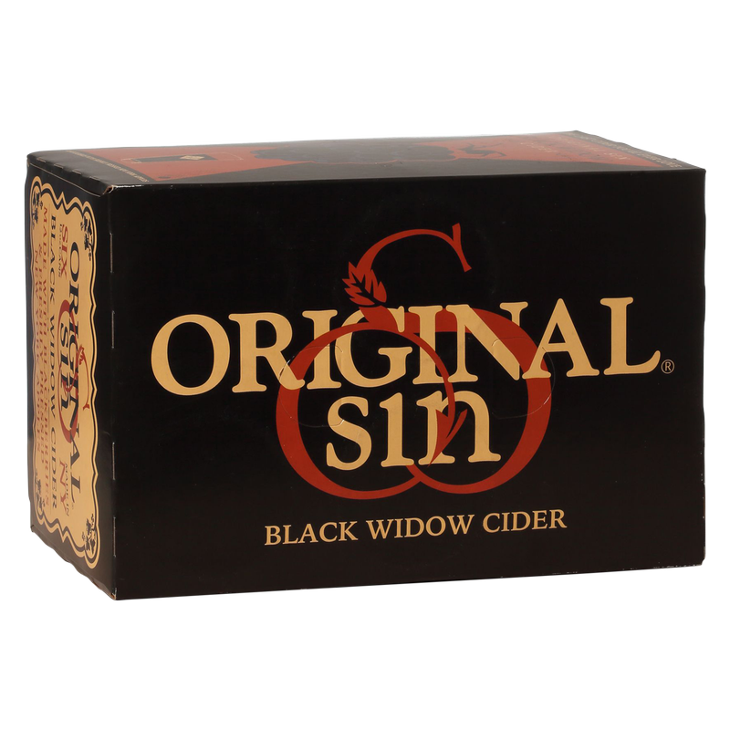 Original Sin Black Widow Cider 6pk 12oz Can : goBooze - Liquor Stores ...