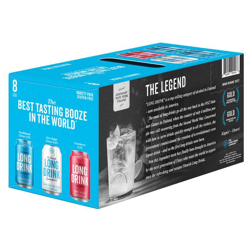 Long Drink Red White and Blue Variety Pack 8pk 12oz cans : Alcohol fast ...