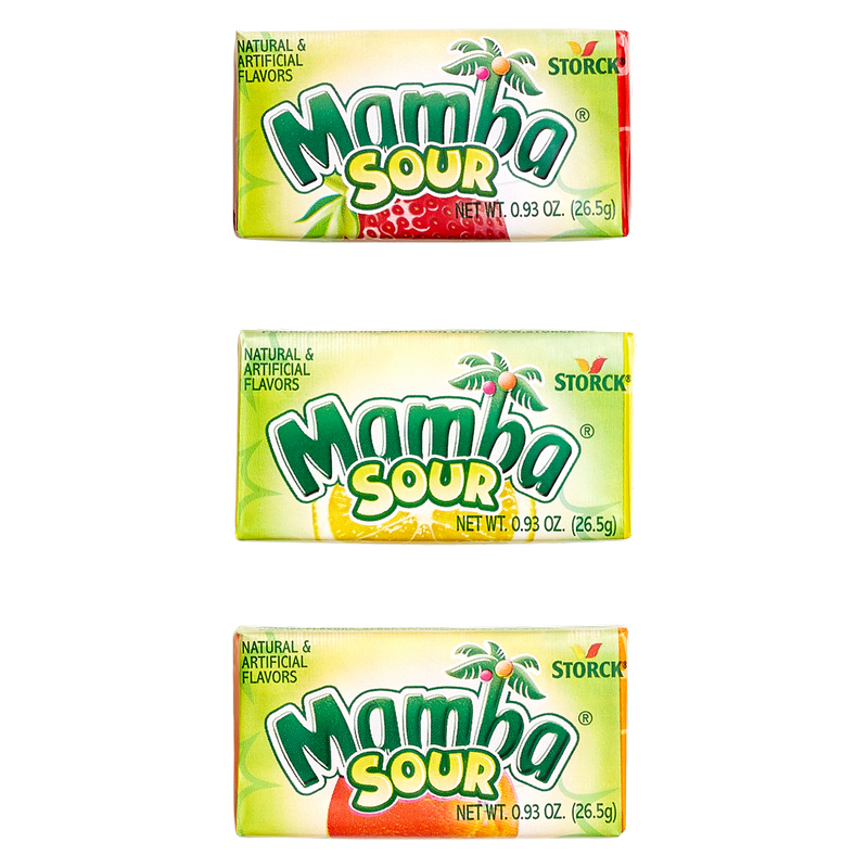 Mamba Sour Fruit Chews 2.8oz : Snacks fast delivery by App or Online