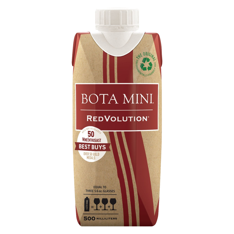 Bota Mini Redvolution 500ml Tetra Pack : Alcohol fast delivery by App ...