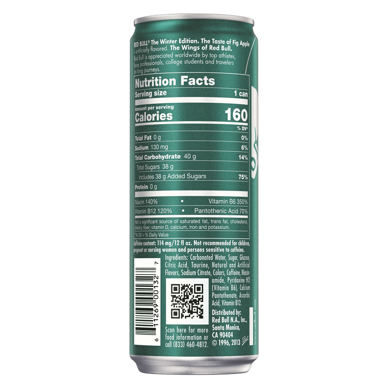 Red Bull Energy Winter Edition Fig Apple 12oz : Drinks fast delivery by ...