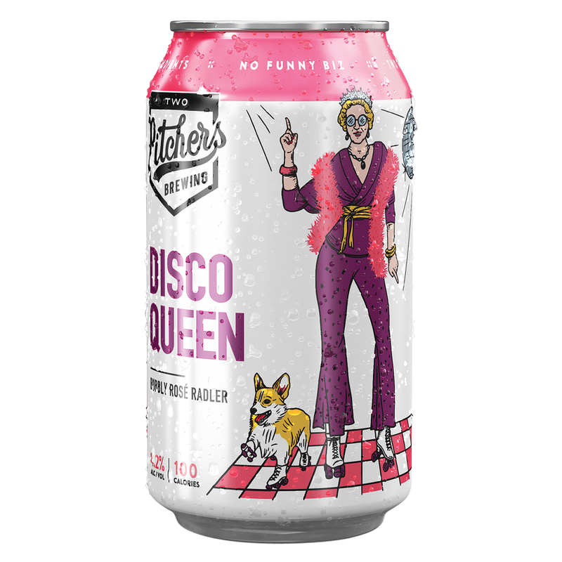Two Pitchers Brewing Disco Queen Bubbly Rose Radler 6pk 12oz Can ...