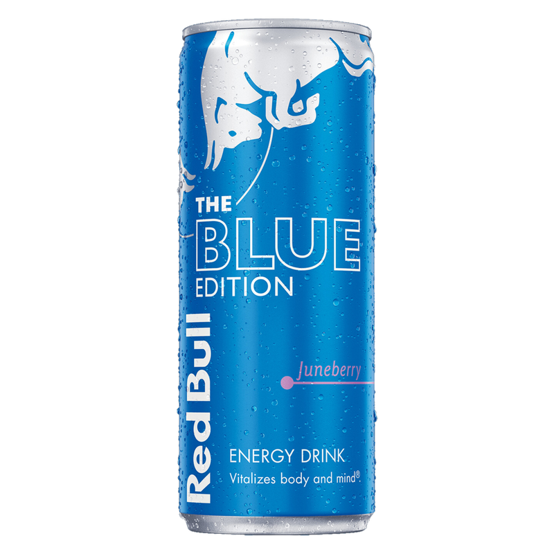 Red Bull Energy Drink Blue Edition Juneberry, 250ml : Drinks fast ...