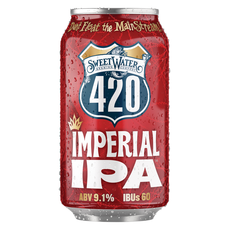 SweetWater 420 Imperial IPA 6pk 12oz Can 9.1% ABV : Alcohol fast ...