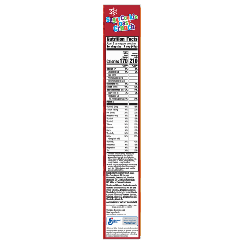 Cinnamon Toast Crunch Sugar Cookie Cereal 12oz : Grocery fast delivery ...