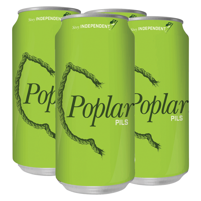 Mainstay Independent Brewing Poplar Pils 4pk 16oz Can 5.0% : Alcohol ...