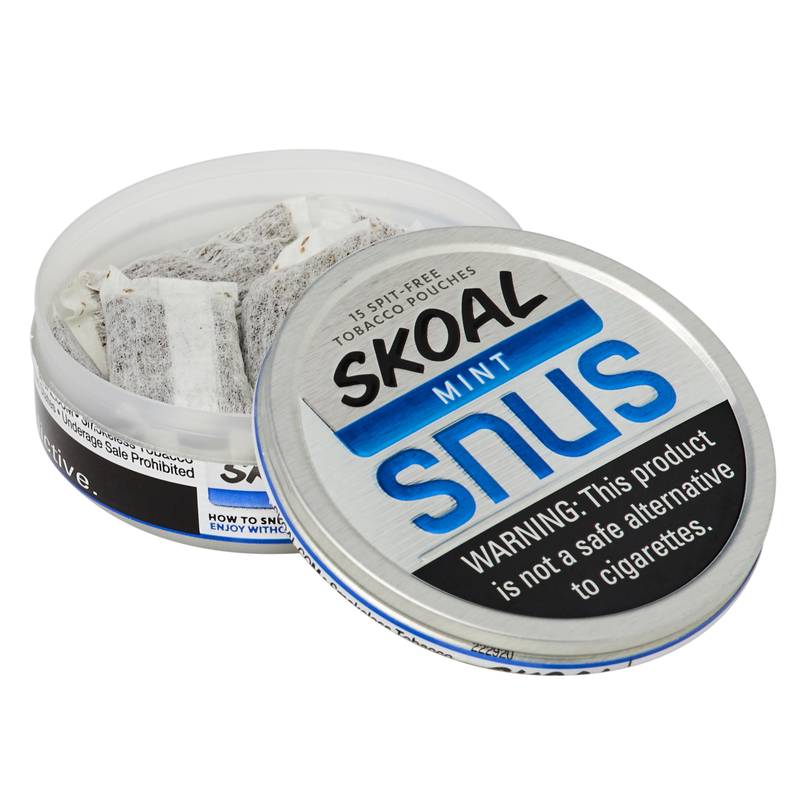 Skoal Mint Snus Nicotine Pouches 15ct : Smoke Shop fast delivery by App ...