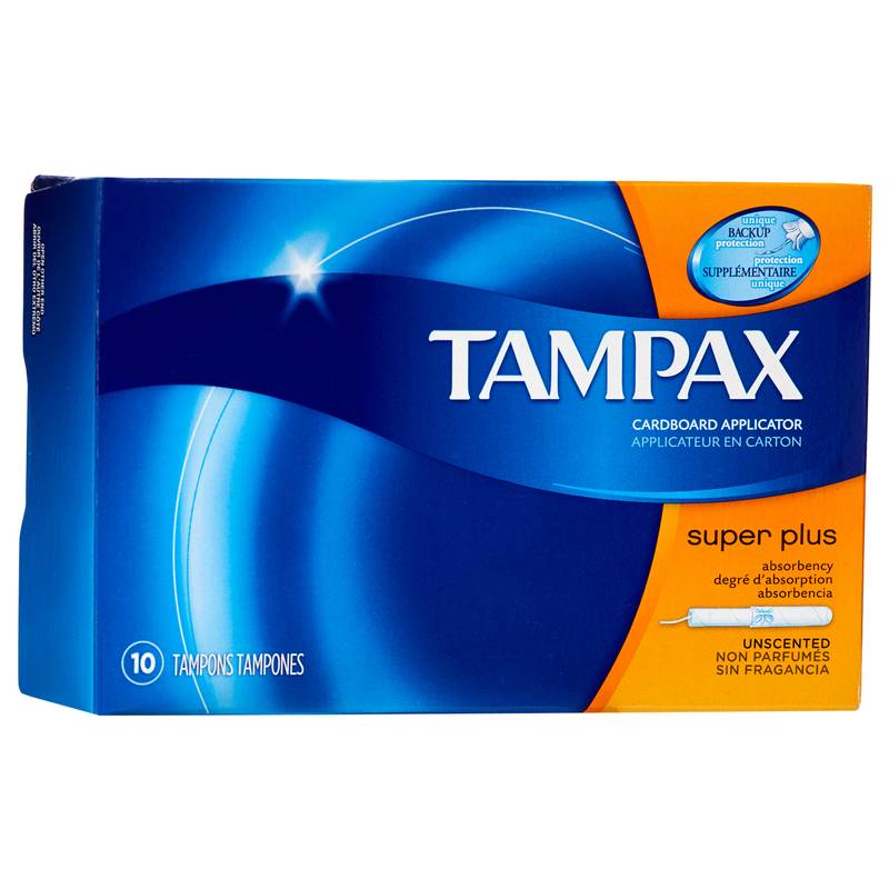 Tampax Tampon Super Plus 10ct : Health fast delivery by App or Online