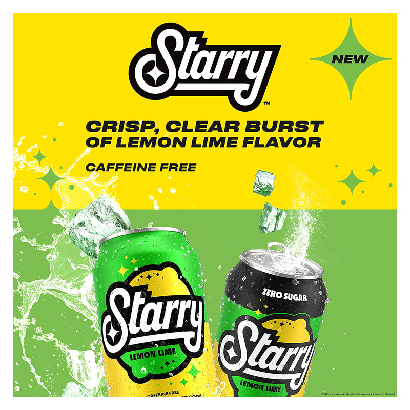 Starry Lemon Lime 20oz Bottle : Drinks fast delivery by App or Online