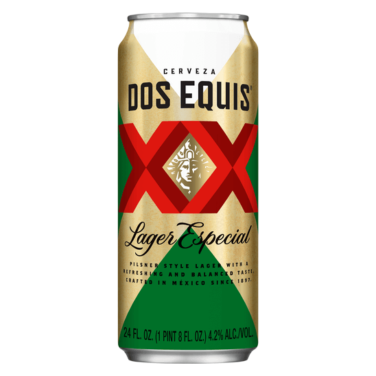 Dos Equis Lager Single 24oz Can 4.2% ABV : Alcohol fast delivery by App ...