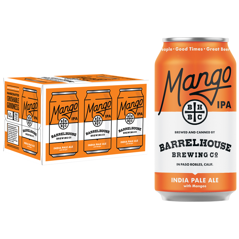 BarrelHouse Mango IPA 6pk 12oz Can 6.2% ABV : Alcohol fast delivery by ...