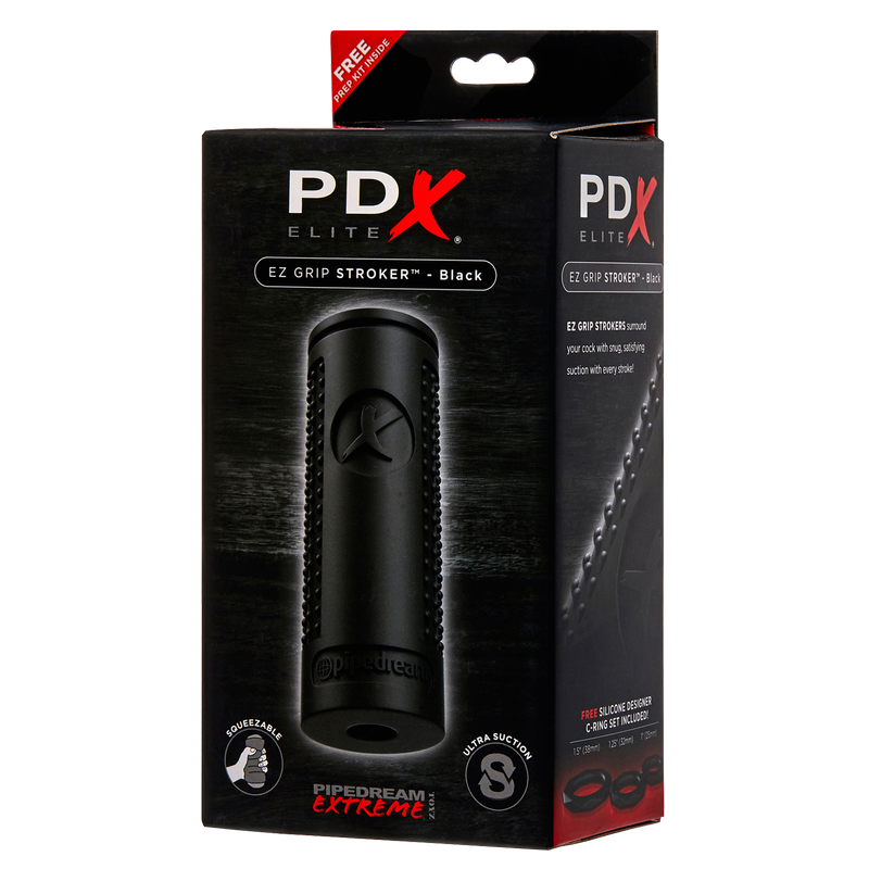 Pipedream PDX Elite EZ Grip Stroker Black : Bath & Beauty fast delivery ...