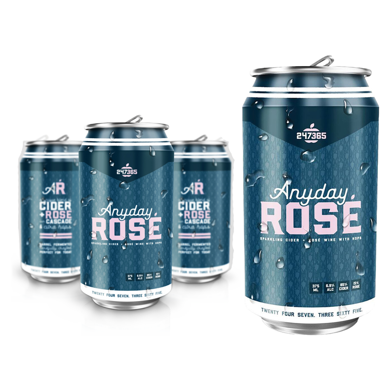 Wolffer No. 139 Dry Rose Cider 4 Pack 12 oz Bottles 6.9% ABV : Alcohol ...