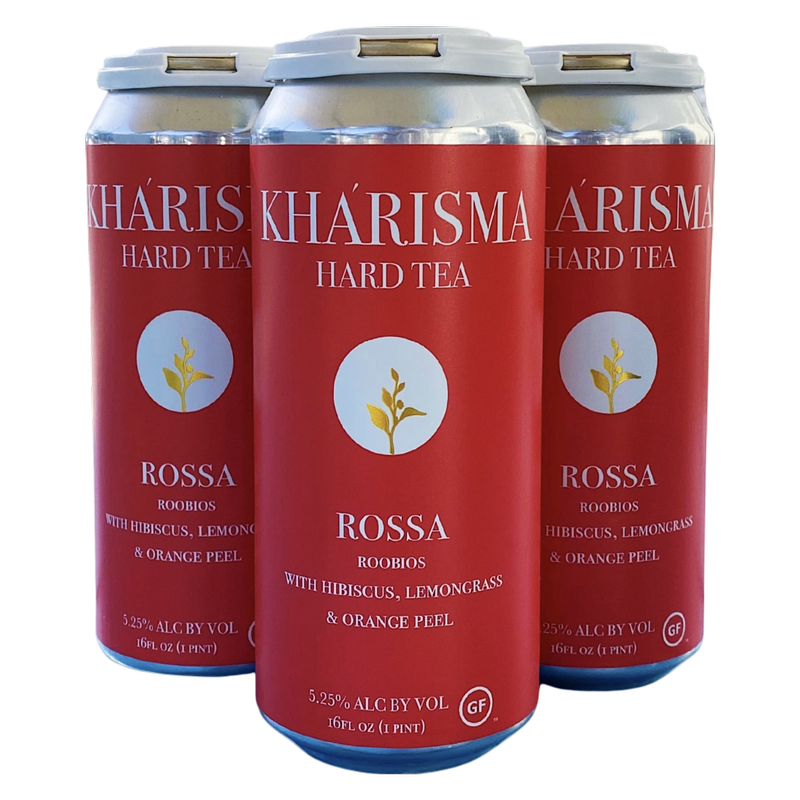 Kharisma Hard Tea Rossa Roobios 4pk 16oz Cans : Alcohol fast delivery ...