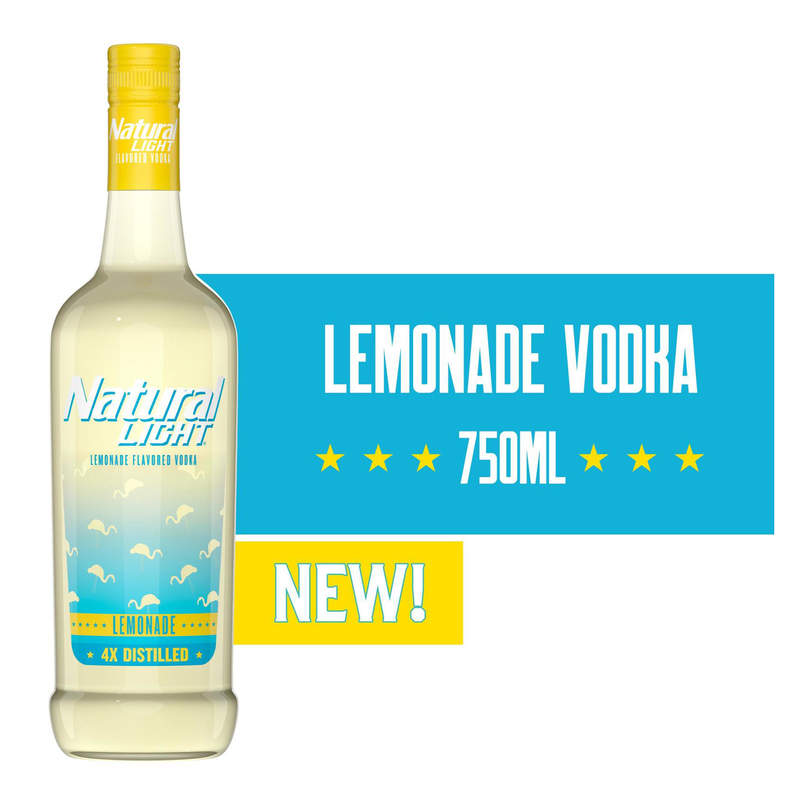 Natural Light Vodka Lemonade 750ml (60 proof) : Alcohol fast delivery ...