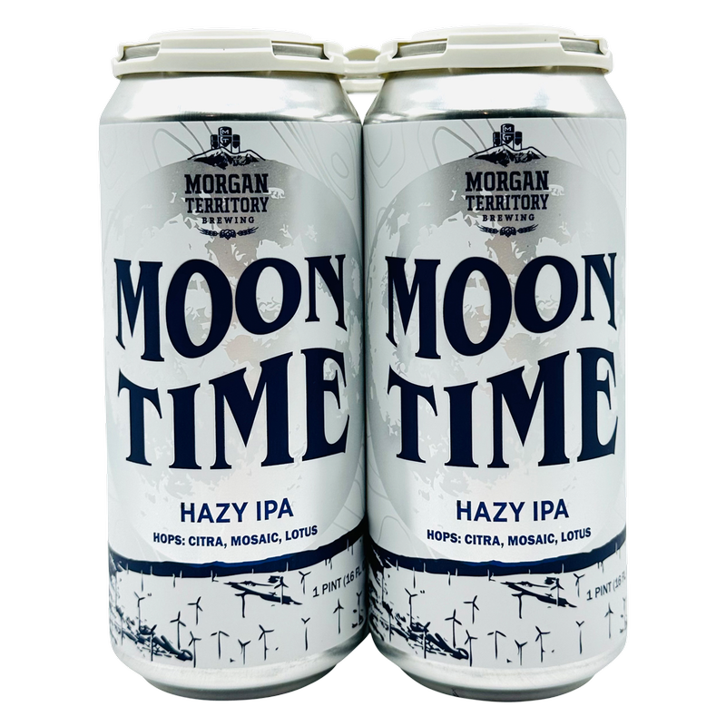 Morgan Territory Brewing Moon Time Hazy IPA 4pk 16oz Can : dnu fast ...