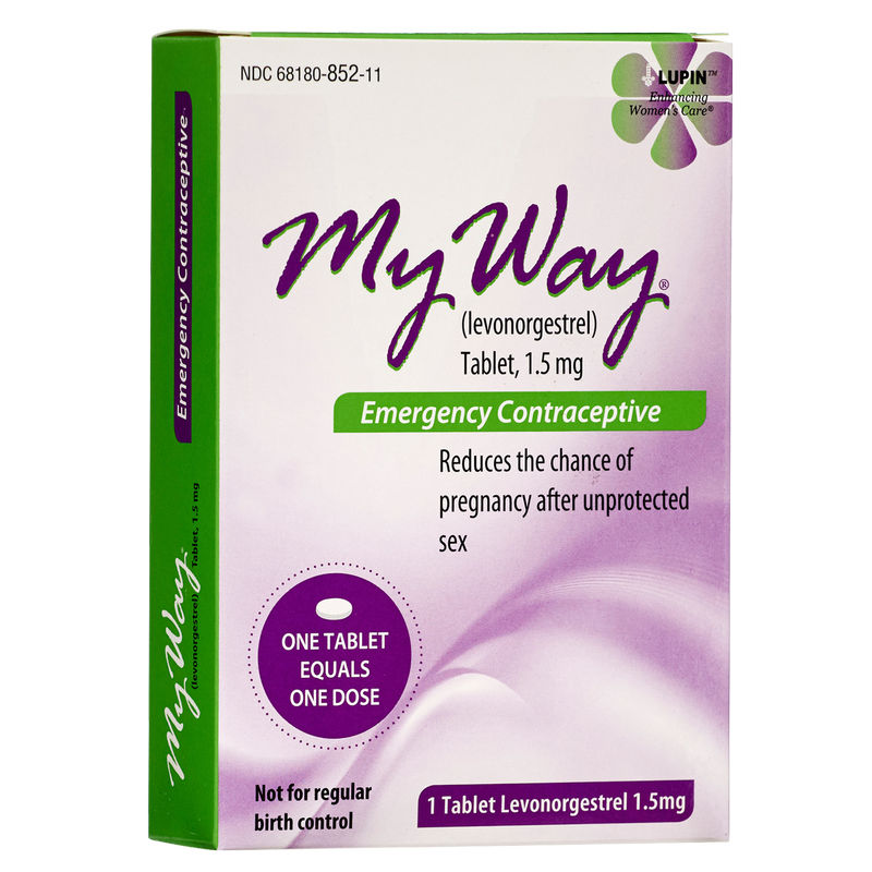 My Way Emergency Contraceptive Tablets : Health fast delivery by App or ...