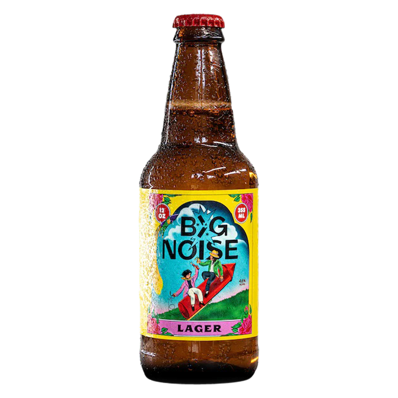 Big Noise Lager 6pk 12oz Btl 4.6 ABV% : Alcohol fast delivery by App or ...
