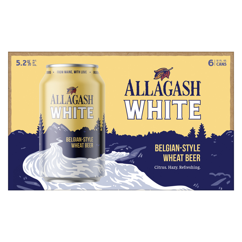 Allagash White 6pk 12oz Cans 6pk 12oz Can 5.2% ABV : Alcohol fast ...