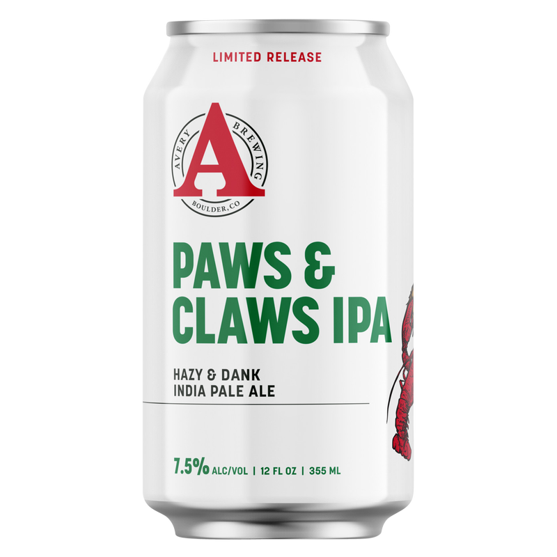 Avery Brewing Seasonal - Paws & Claws Ipa 6pk 12oz Can : Alcohol fast delivery by App or Online
