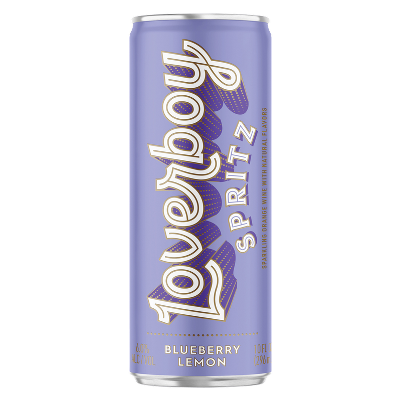 Loverboy Blueberry Lemon Spritz 4pk 250ml Can 6.0% ABV : Alcohol fast delivery by App or Online