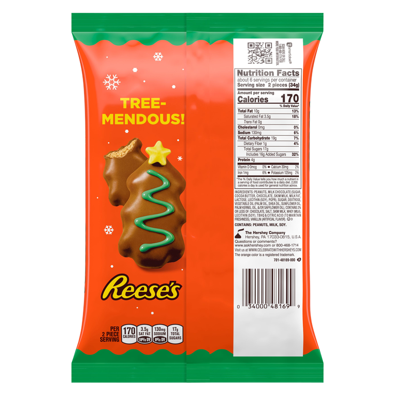 Reese's Peanut Butter Trees Snack Size 7.2oz : Snacks fast delivery by ...