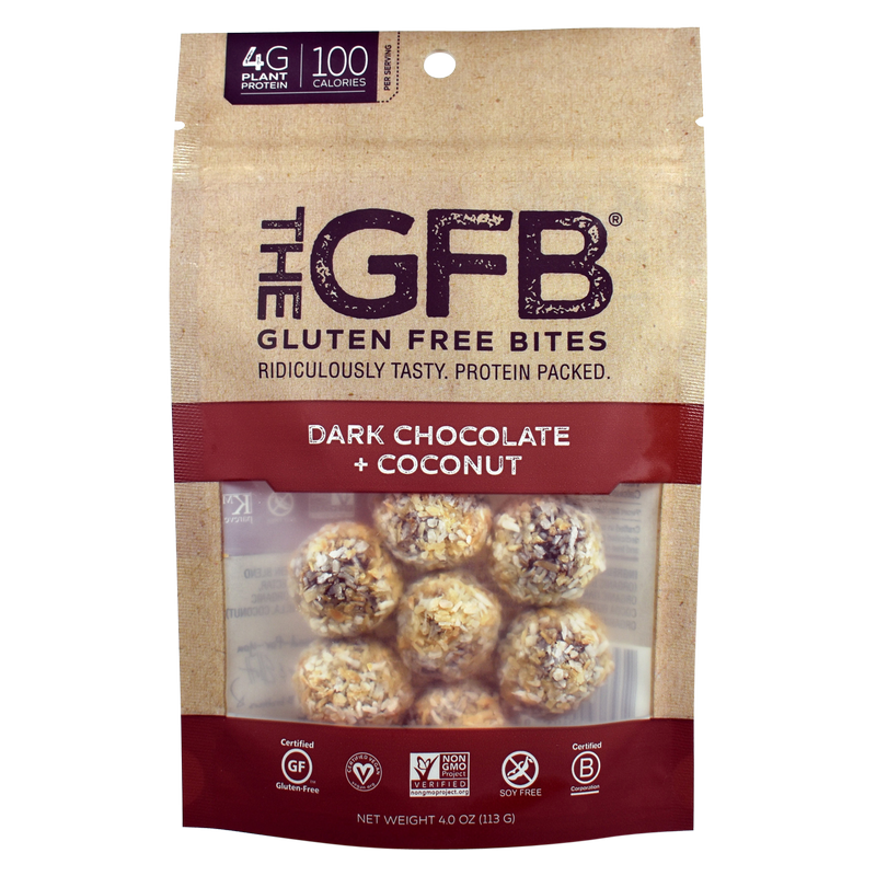 The GFB Dark Chocolate Peanut Butter Bites 4oz Bag : Snacks fast ...