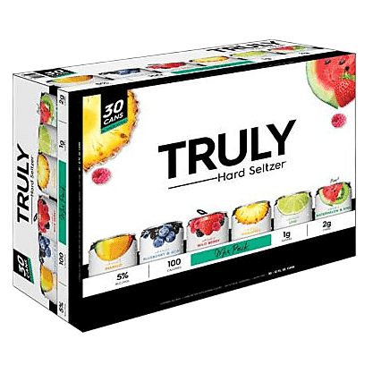 Truly Hard Seltzer Variety Pack 30pk 12oz Can : Alcohol fast delivery ...