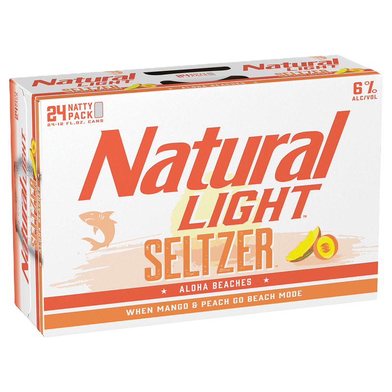 Natural Light Seltzer Catalina Lime Mixer 24pk 12oz Can 6.0% ABV ...