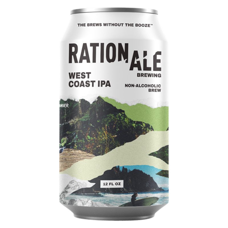 RationAle Brewing Non-Alcoholic West Coast IPA 6pk 12oz Can : Alcohol ...