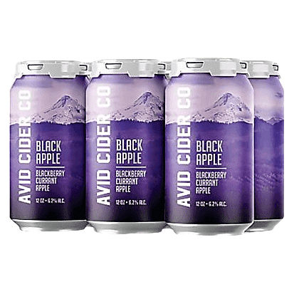 AVID Cider Co. Black Apple Cider 6pk 12oz Can : Alcohol fast delivery ...