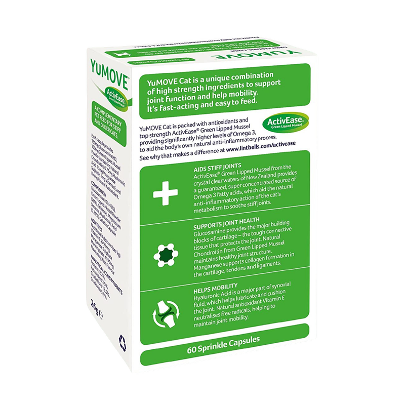 Yumove Cat Joint Supplement, 60pcs : Pets fast delivery by App or Online