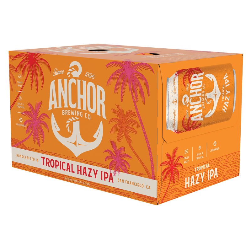 Anchor Brewing Tropical Hazy IPA 6pk 12oz : Alcohol fast delivery by ...