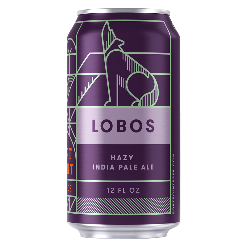 Fort Point Beer Co. Lobos Hazy IPA 6pk 12oz Cans : Alcohol fast ...