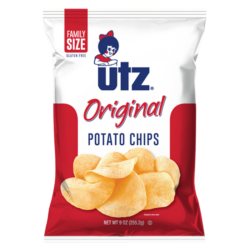 Utz Honey BBQ Potato Chips 9oz : Snacks fast delivery by App or Online