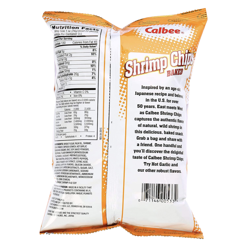 Calbee Hot Garlic Shrimp Chips 3.3oz : Snacks fast delivery by App or ...