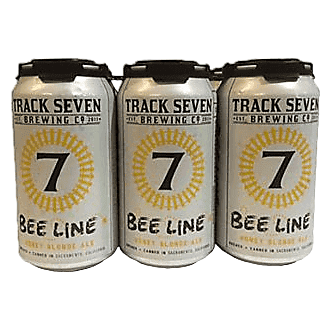 Track 7 Brewing Bee Line Blonde 6pk 12oz Can : Alcohol fast delivery by ...