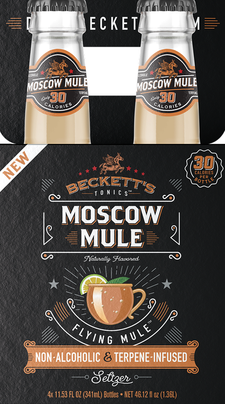 Beckett's Flying Mule Moscow Mule 4pk 11.5oz Bottles : Drinks fast ...