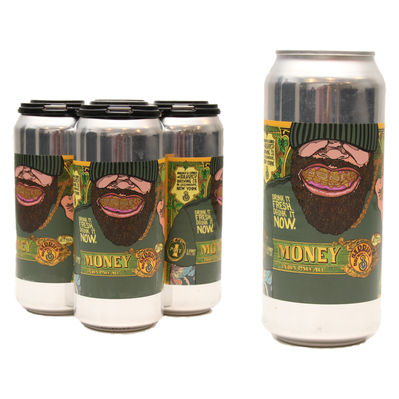 Barrier Brewing Money IPA 4pk 16oz Can 7.3% ABV : Alcohol fast delivery ...