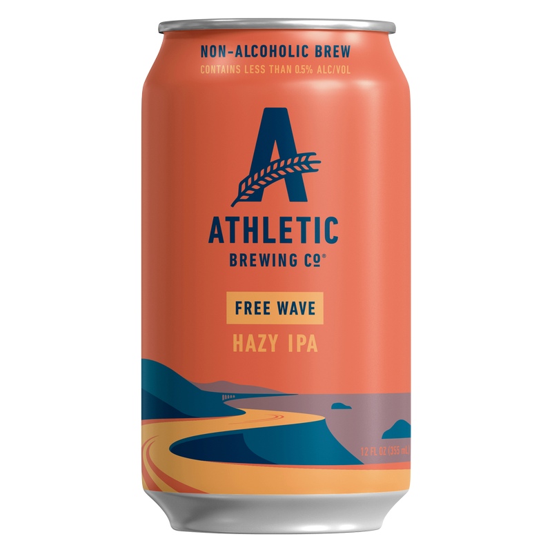 Athletic Brewing Co. Free Wave Hazy Ipa Non-Alcoholic 6pk 12oz Cans ...