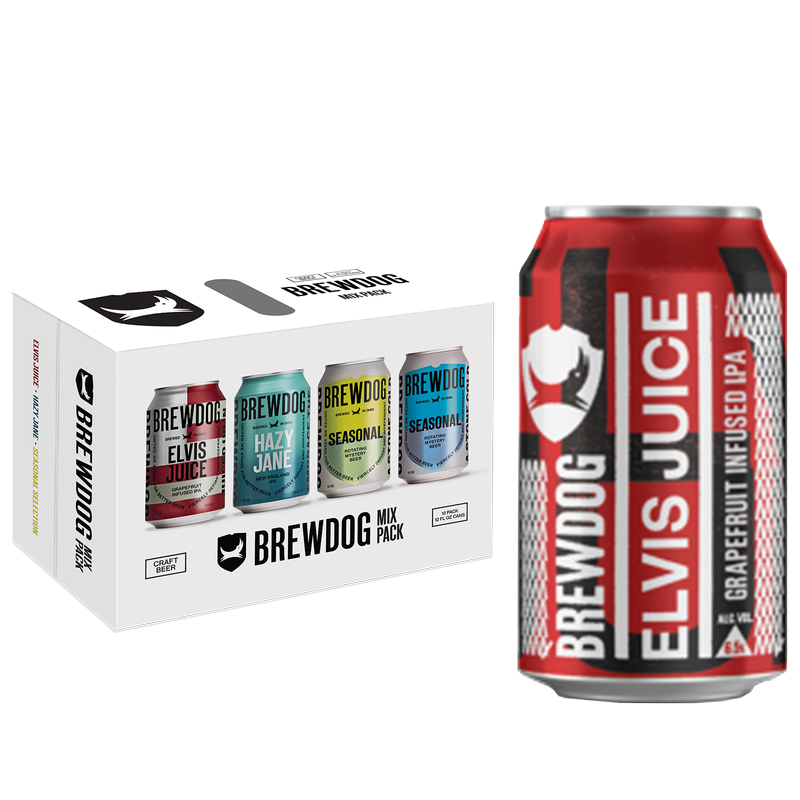 BrewDog Mix Pack 12pk 12oz Can Varied ABV (4% -9.5%) : Alcohol fast ...