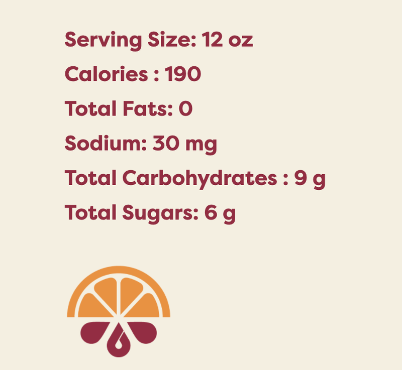 Boochcraft Orange Pomegranate Hard Kombucha 6pk 12oz Can 7.0% ABV ...