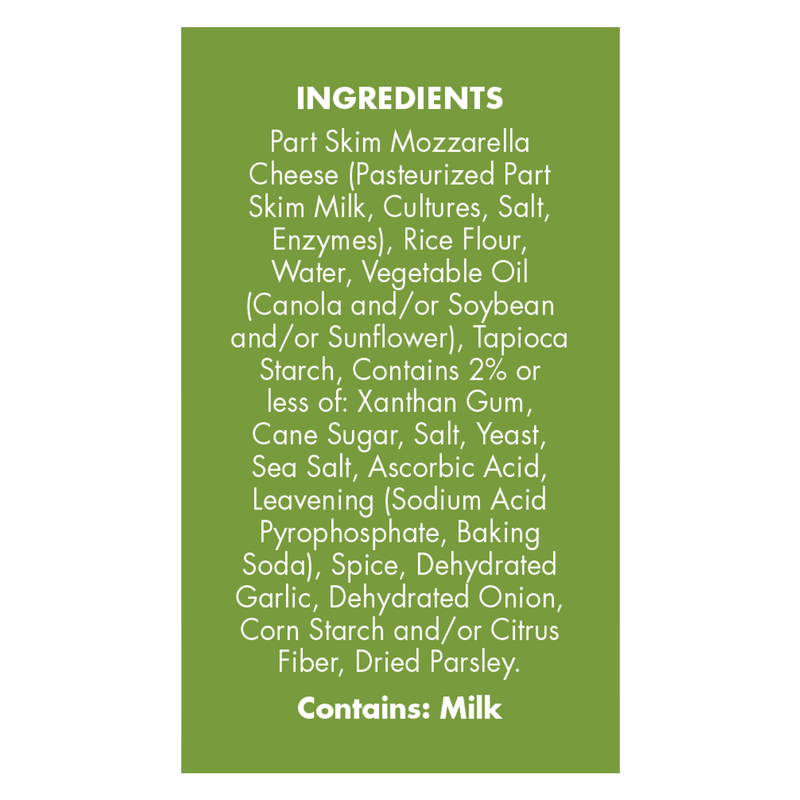 Feel Good Foods Gluten Free Mozzarella Sticks 8oz : fast delivery by ...